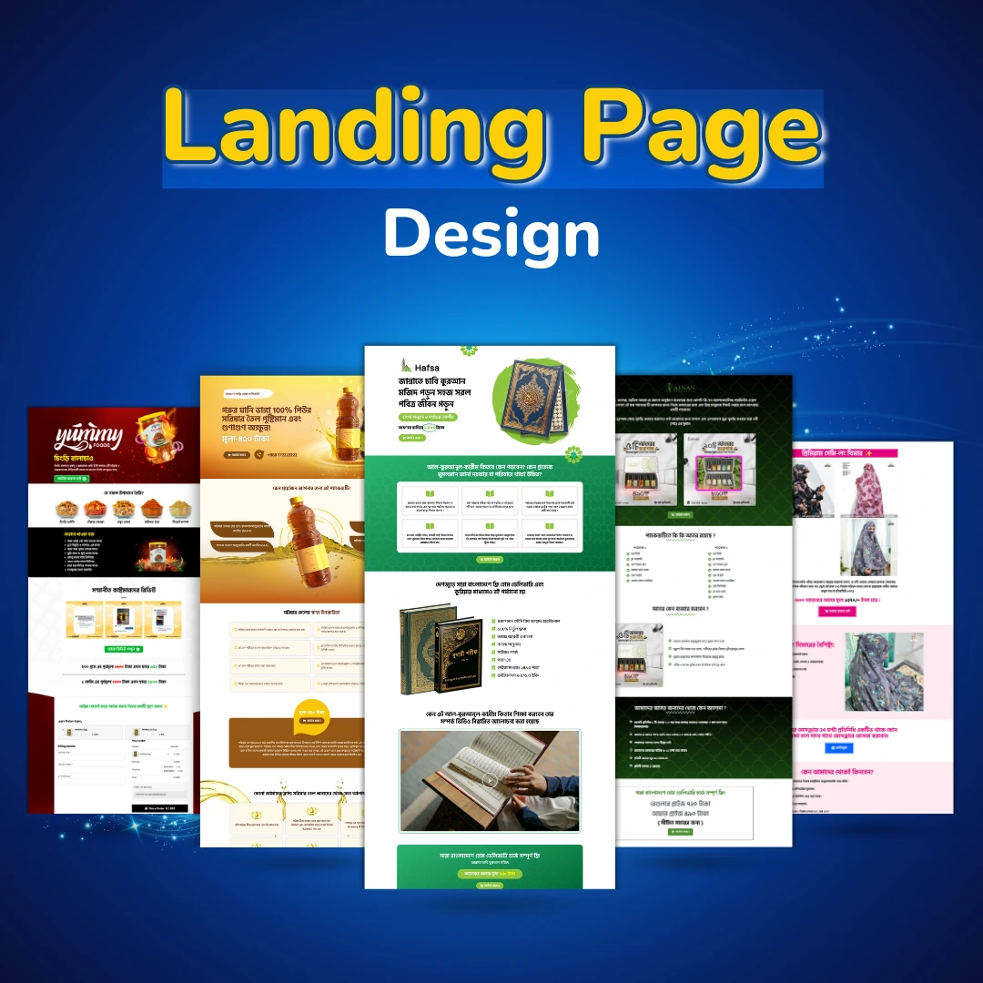 Landing Page Design - Boost Sales With Landing Page - YAS Digital Agency